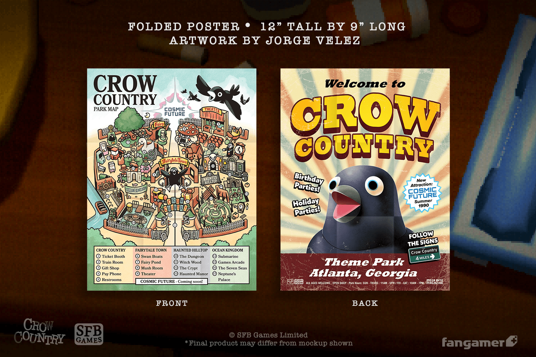 Crow Country for PlayStation 5 - Fangamer Europe