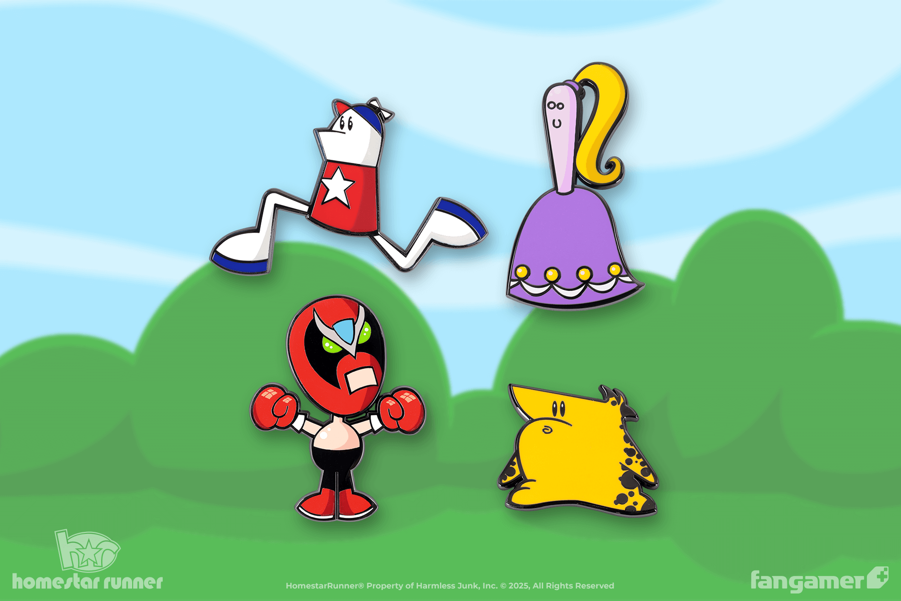 Homestar Runner - Homestar Runner Pin Combo - Fangamer Europe