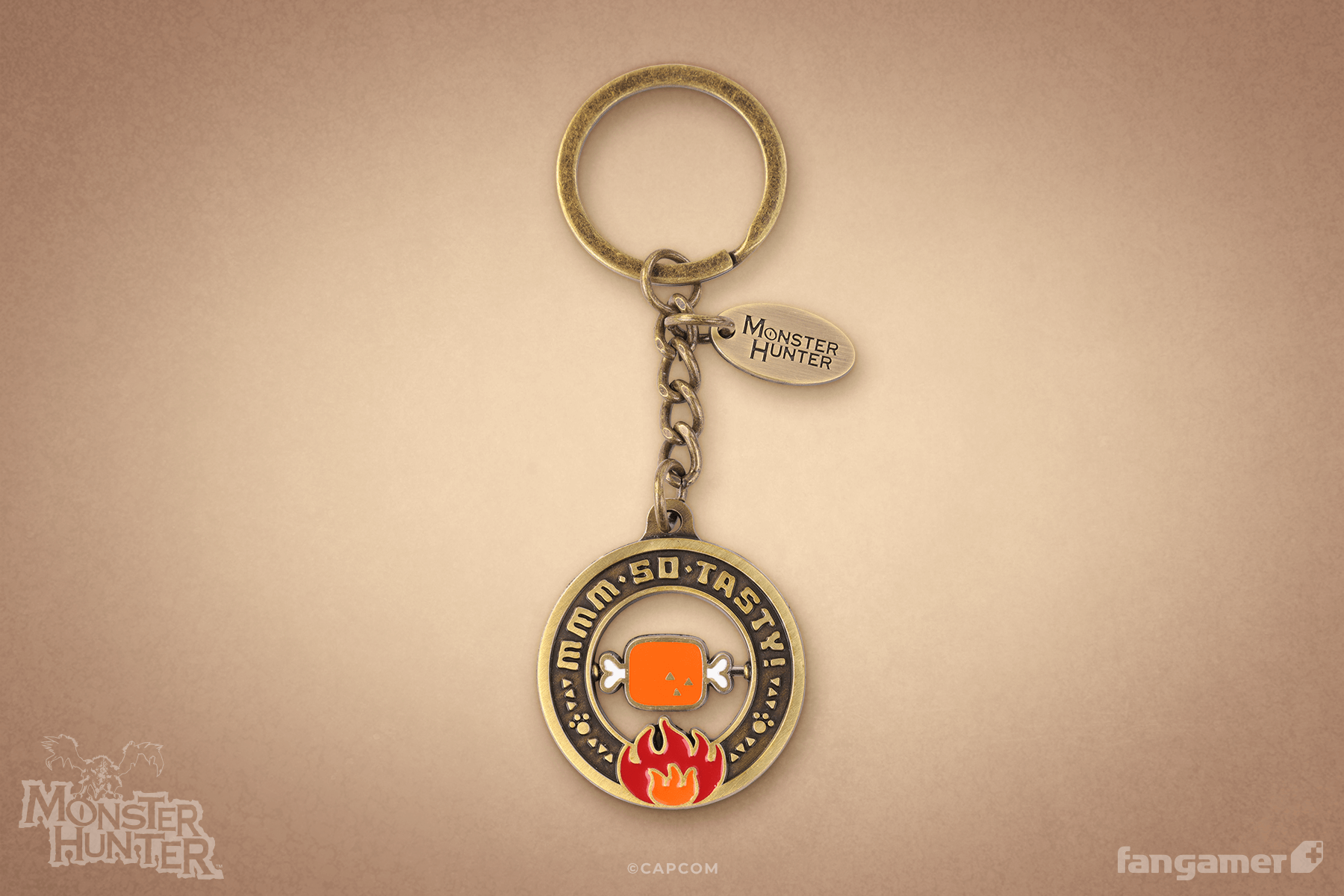 Monster Hunter Spinning Keychain - Fangamer Europe