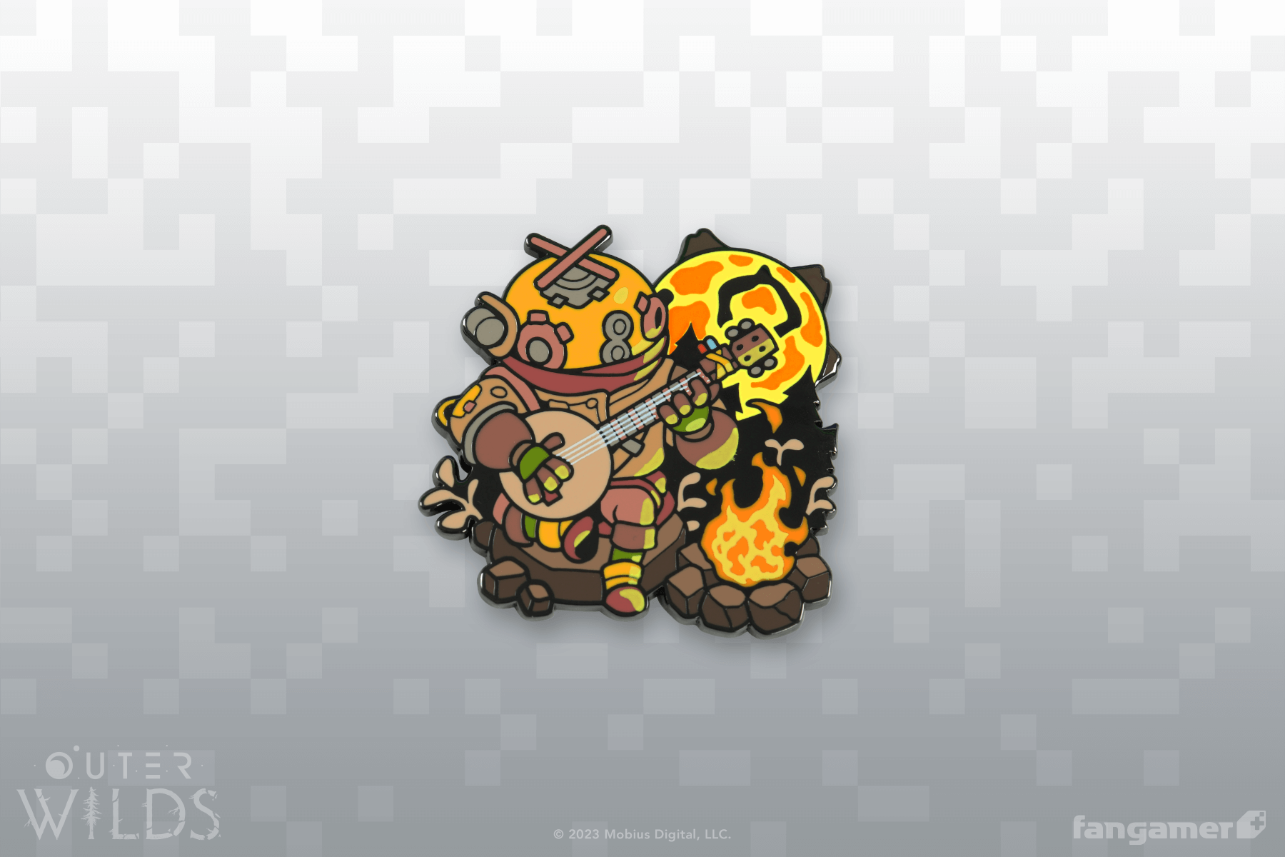 Outer Wilds - Riebeck's Camp Enamel Pin - Fangamer Europe