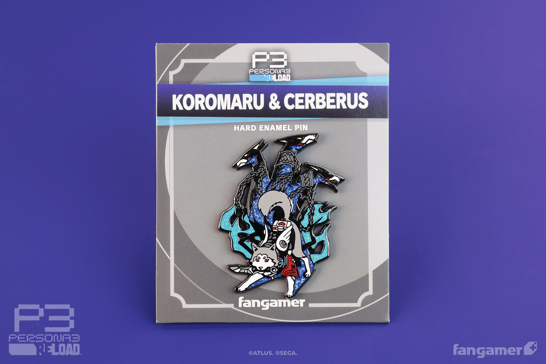 Persona 3 Reload - Koromaru and Cerberus Pin - Fangamer Europe