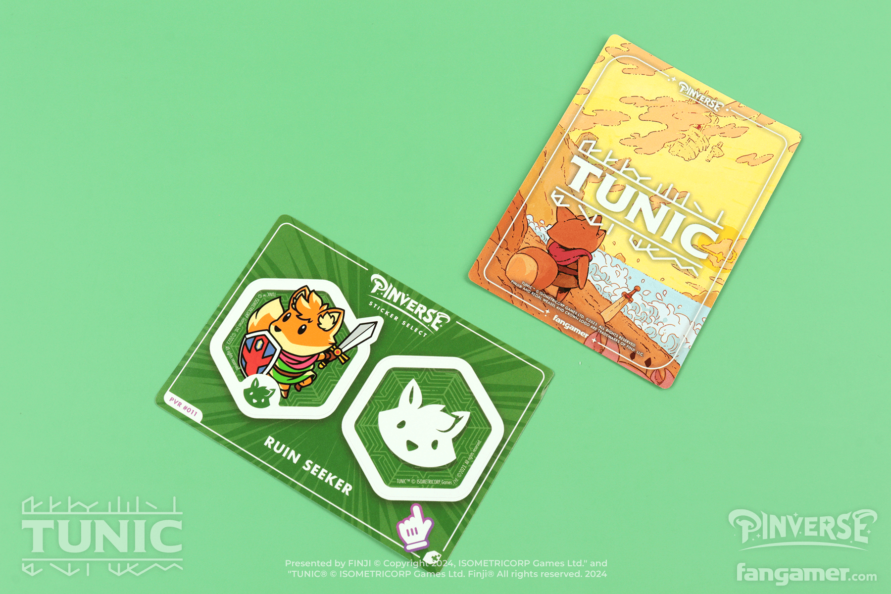 PINVERSE - TUNIC Fox Pin Pack - Fangamer Europe