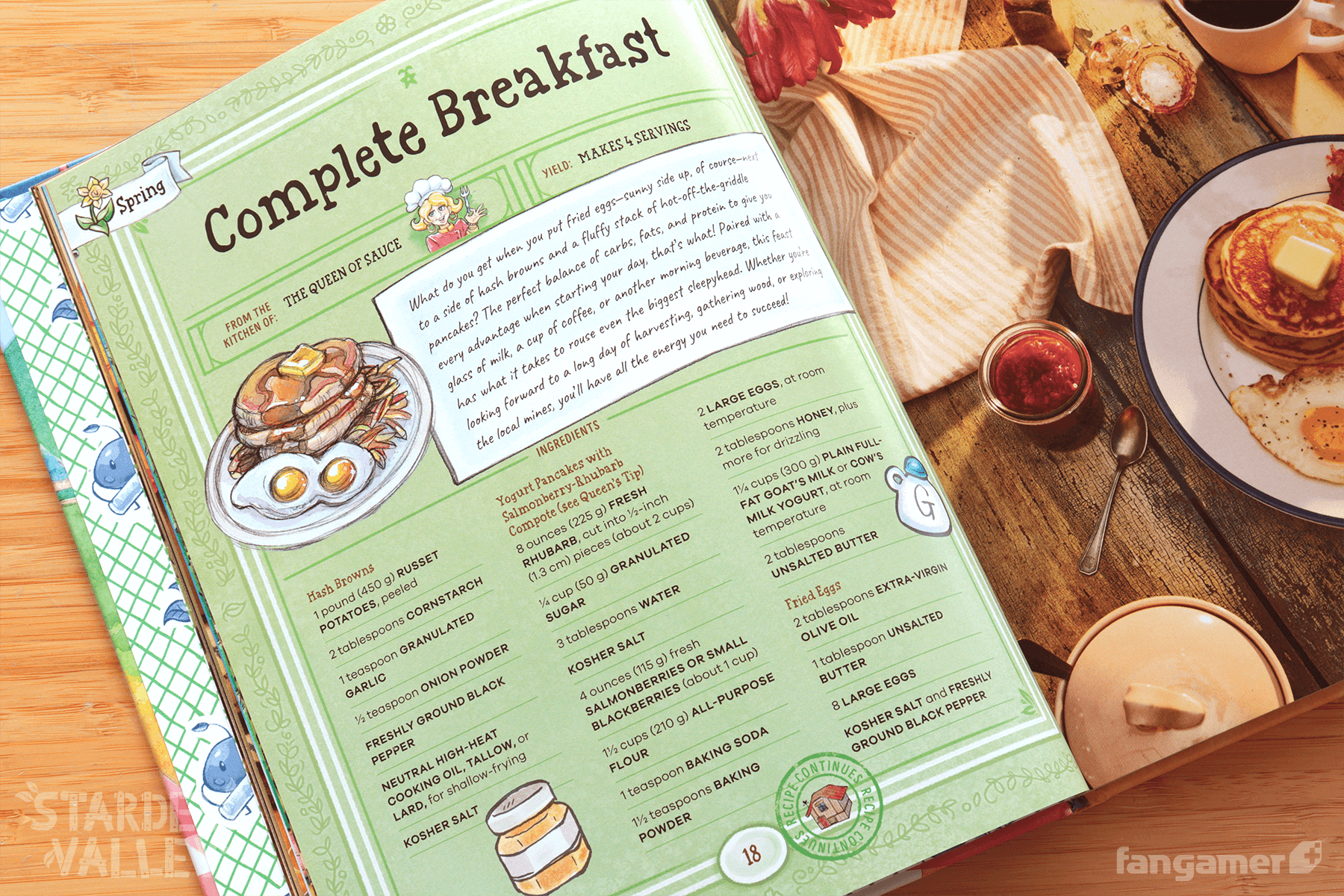 Stardew Valley - The Official Stardew Valley Cookbook - Fangamer Europe