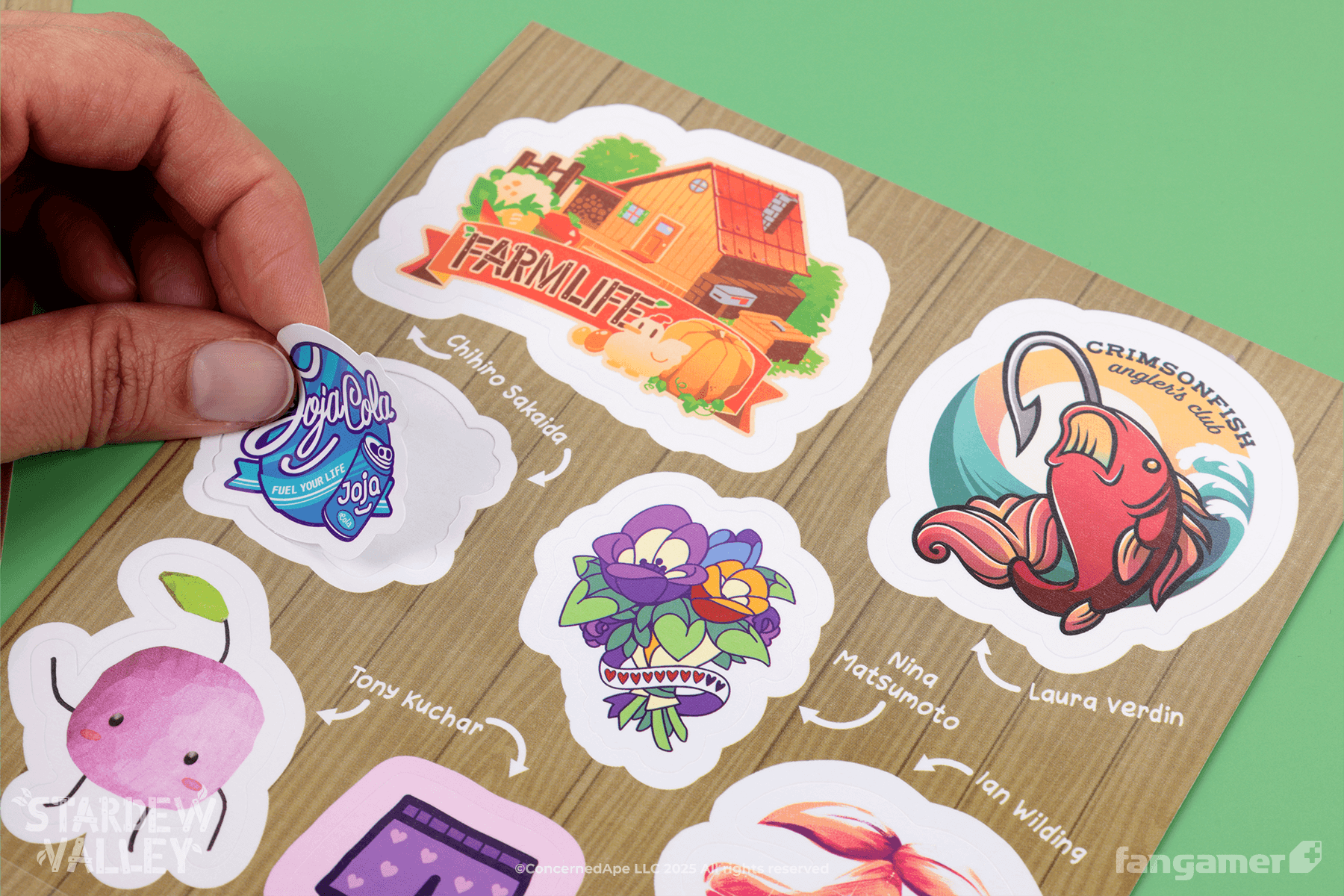 Stardew Valley - Pelican Town Sticker Sheets - Fangamer Europe