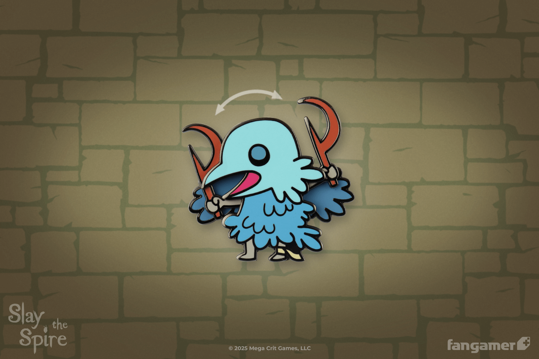 Slay the Spire - Flailing Cultist Moving Pin - Fangamer Europe