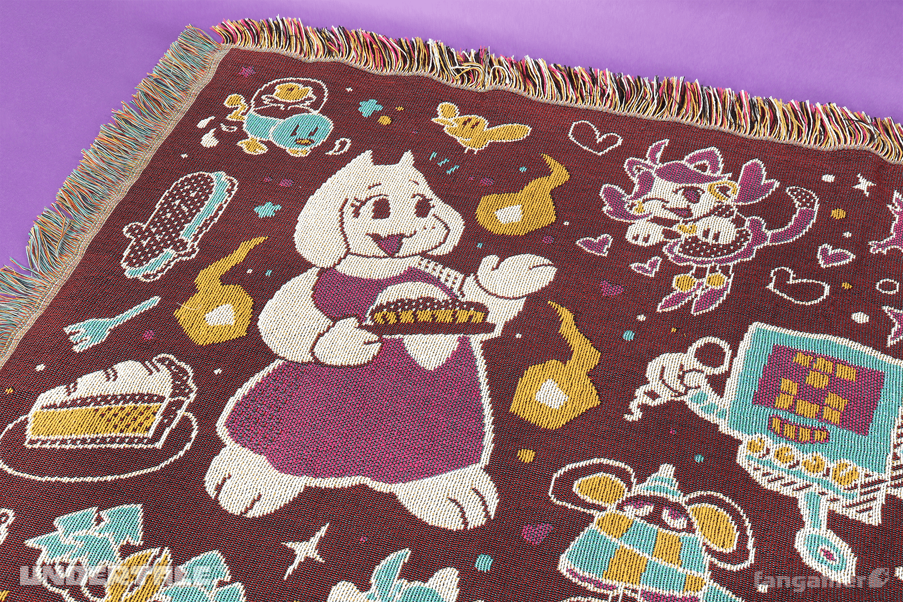 UNDERTALE - Friends and Foes Throw Blanket - Fangamer Europe