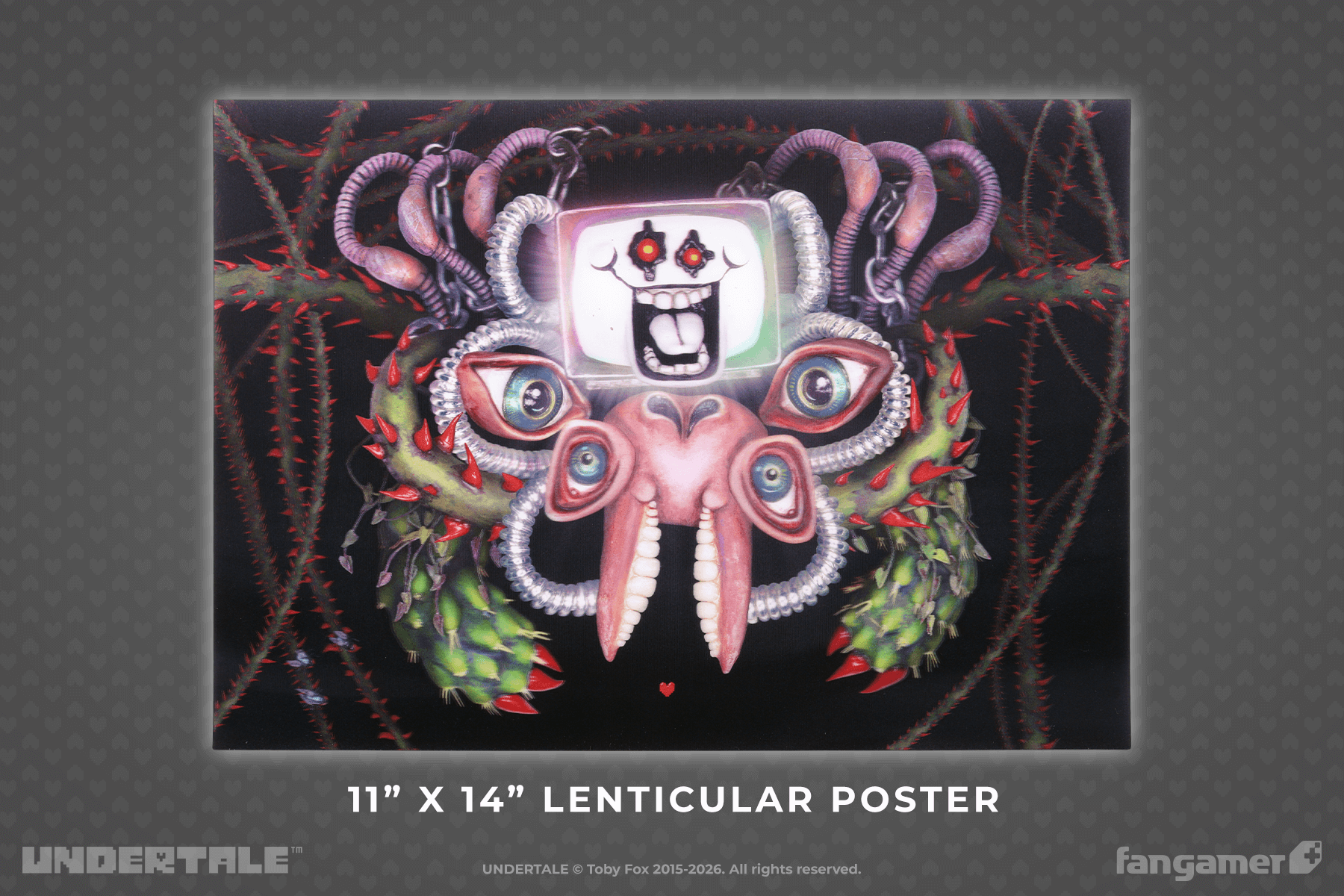 UNDERTALE - Omega Flowey Lenticular Poster - Fangamer Europe