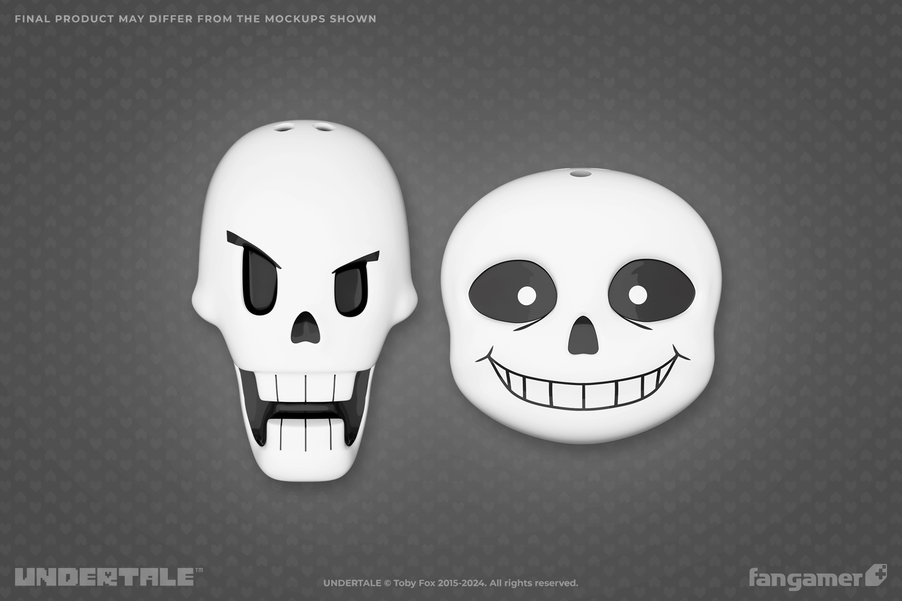 UNDERTALE - Sans & Papyrus Salt & Pepper Shaker Set - Fangamer Europe