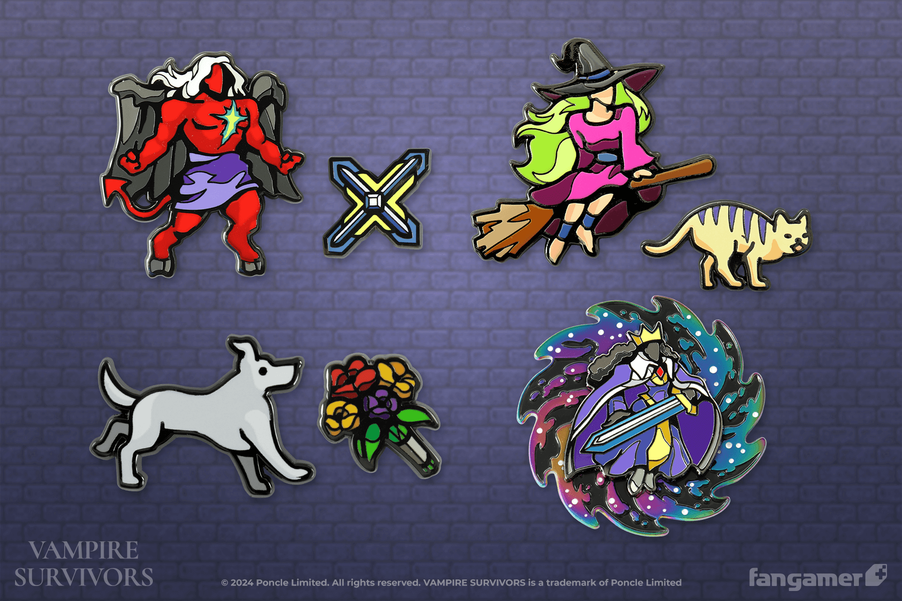 Build Your Own Vampire Survivors Pin Combo - Fangamer Europe