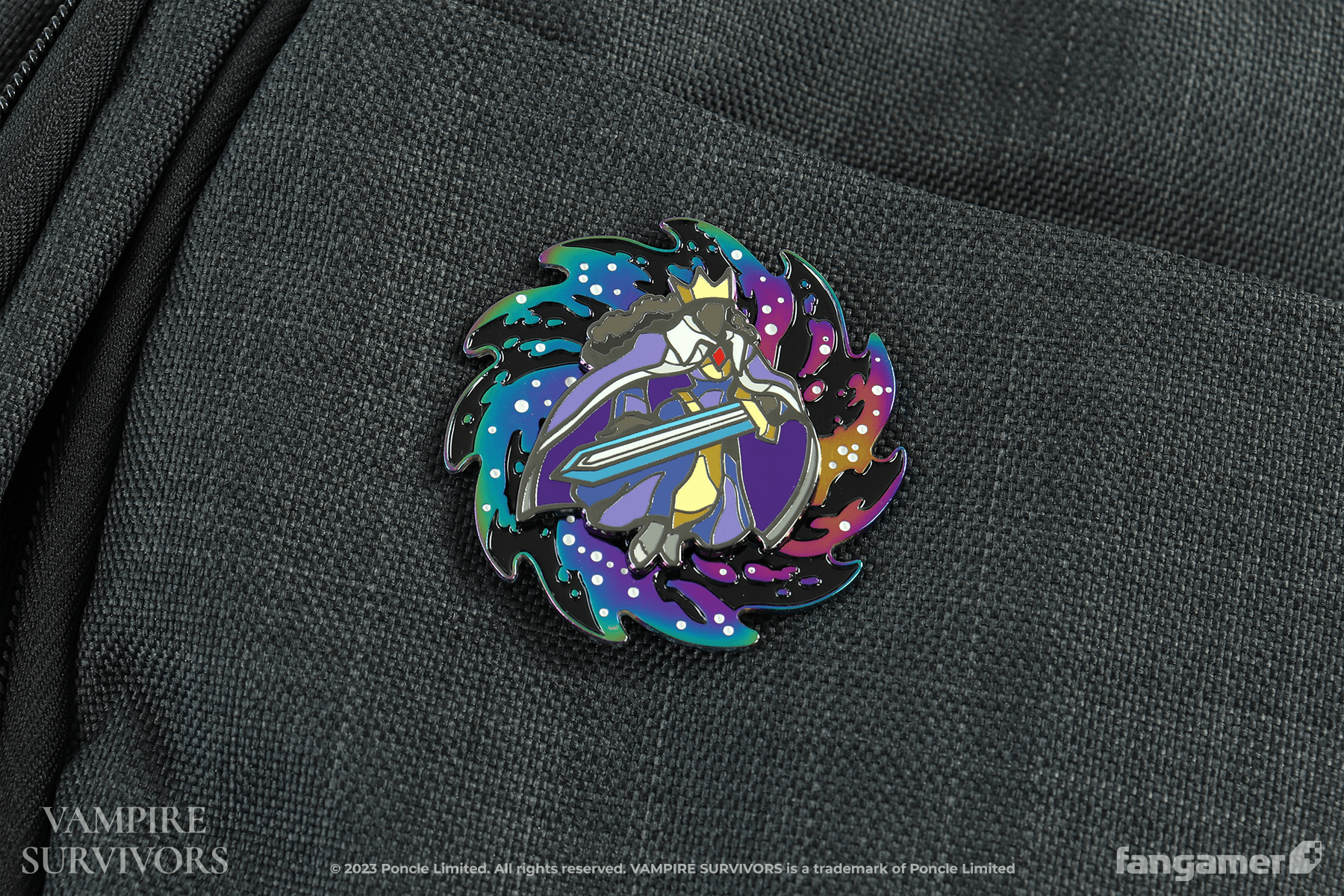 Vampire Survivors - Queen Sigma Spinning Pin - Fangamer Europe