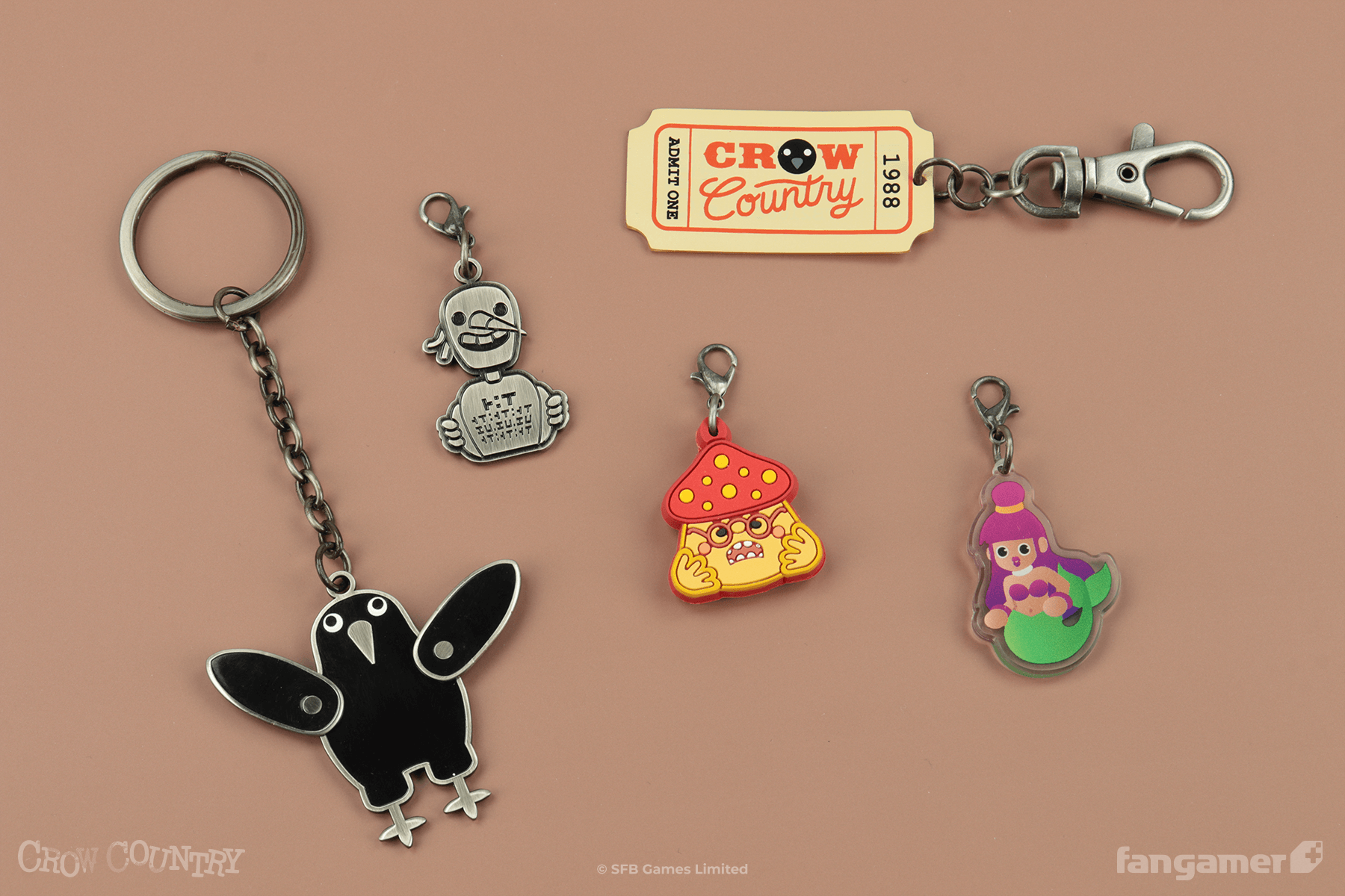 Crow Country - Crow Country Park Keychain - Fangamer Europe