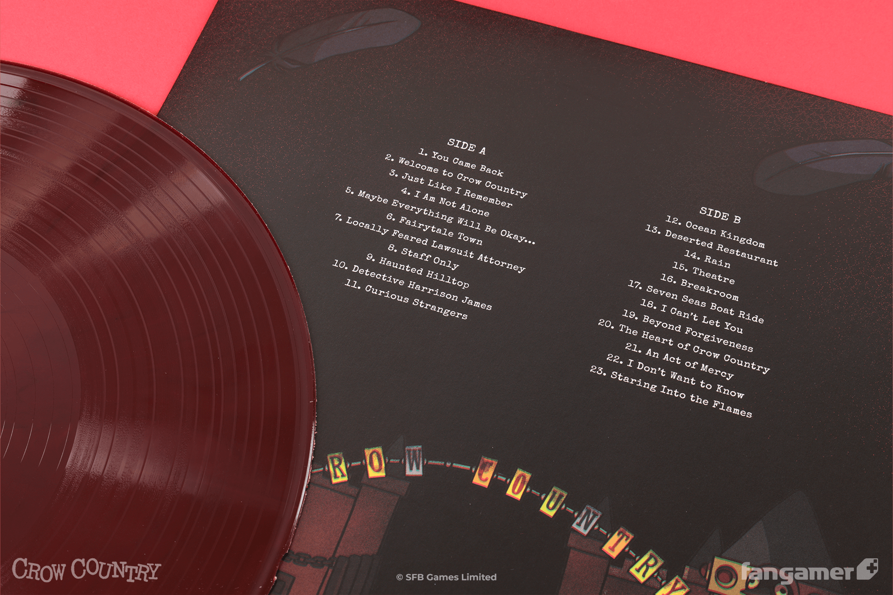 Crow Country - Crow Country Vinyl Soundtrack - Fangamer Europe