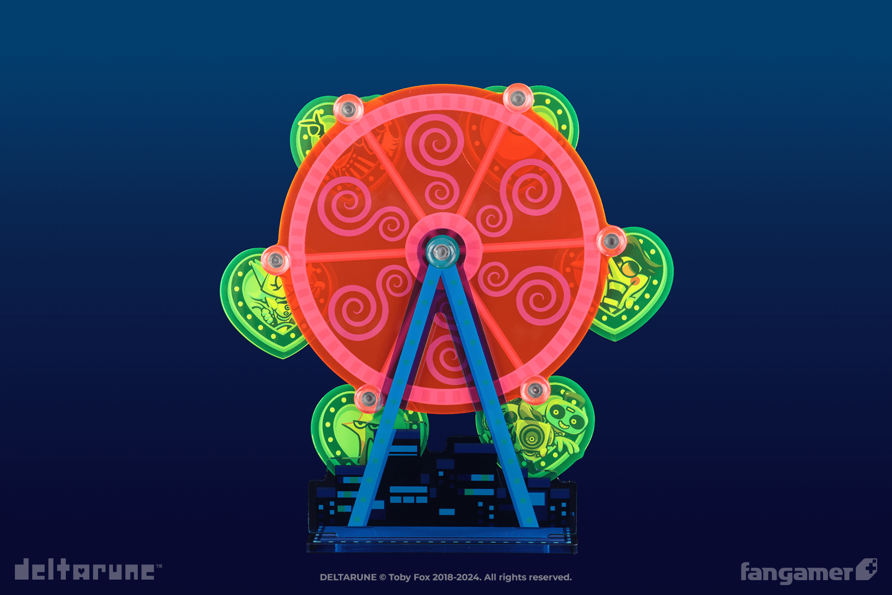 DELTARUNE - Cyber City Ferris Wheel Acrylic Standee - Fangamer Europe