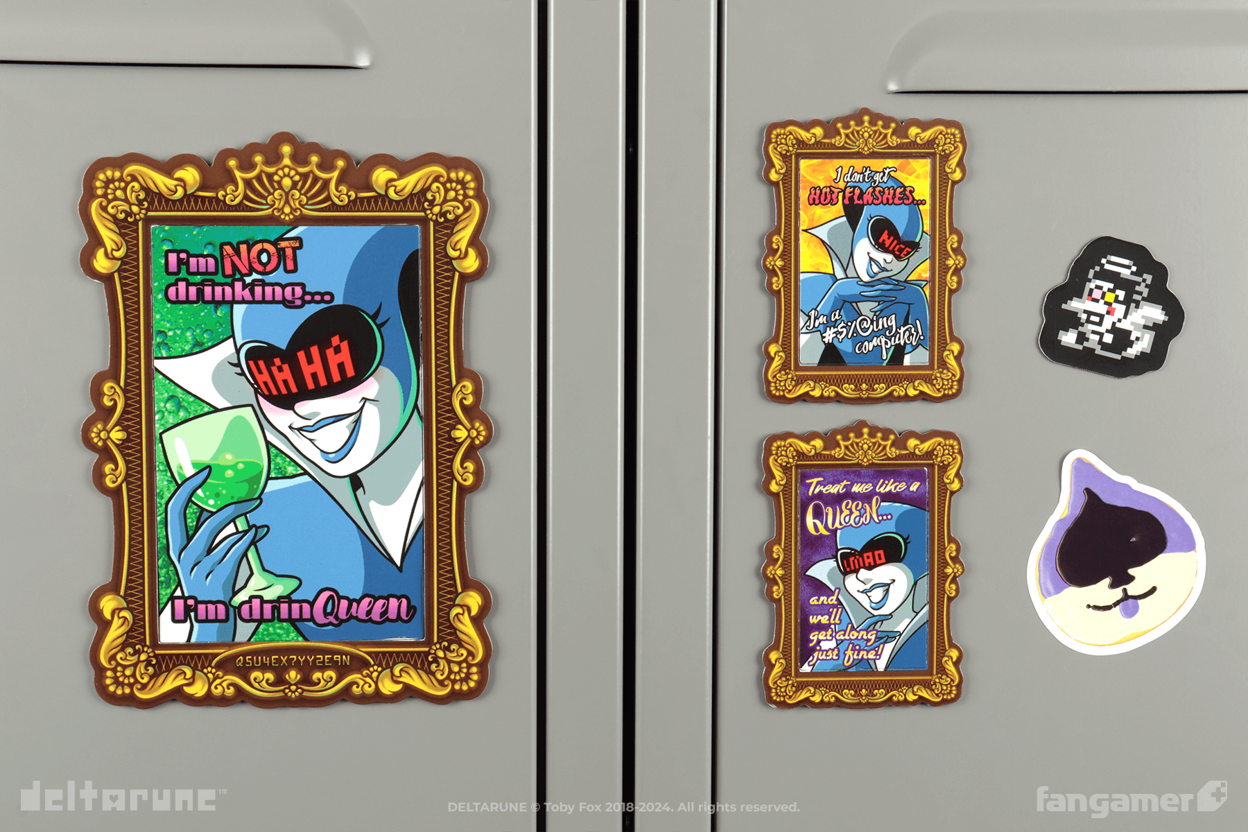 DELTARUNE - Queen Magnet Set - Fangamer Europe