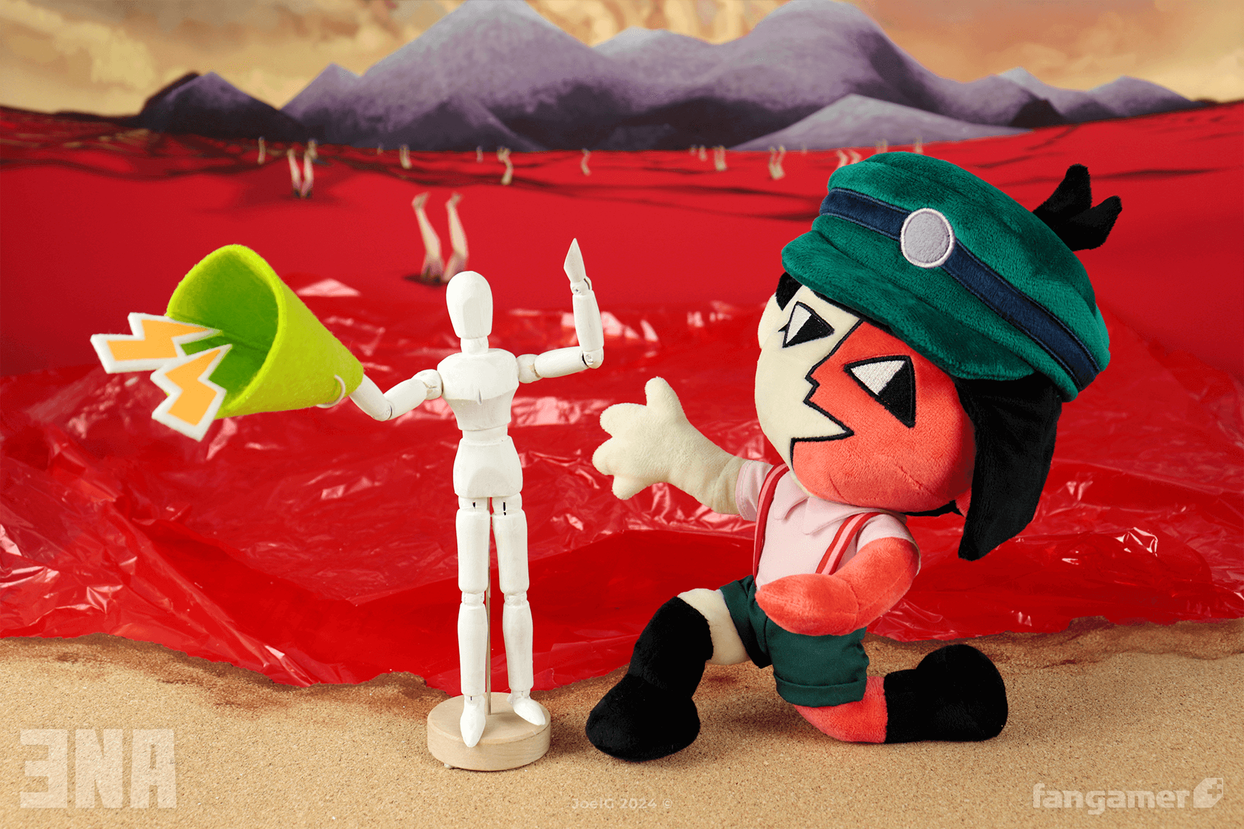 ENA - ENA Dream BBQ Talking Plush - Fangamer Europe