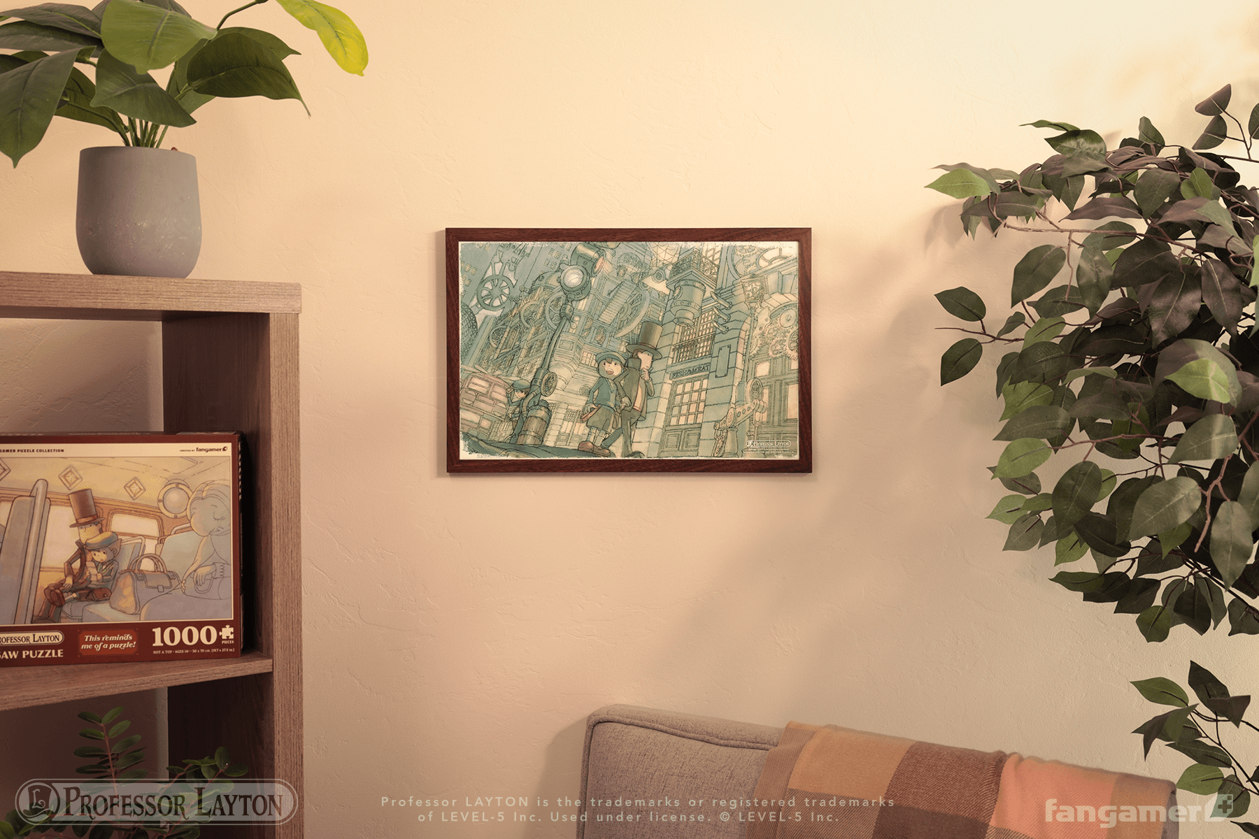Professor Layton - A Puzzling Poster - Fangamer Europe