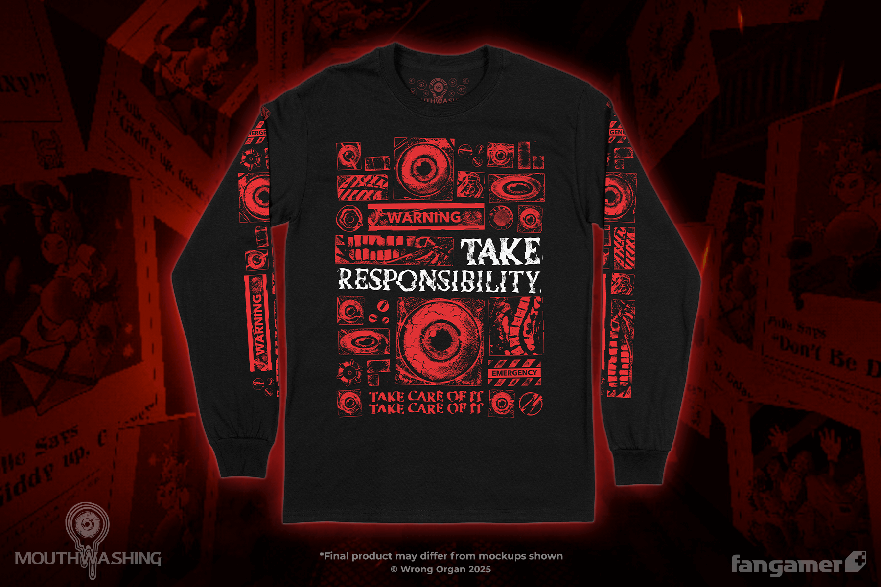 MOUTHWASHING - Take Responsibility - Fangamer Europe