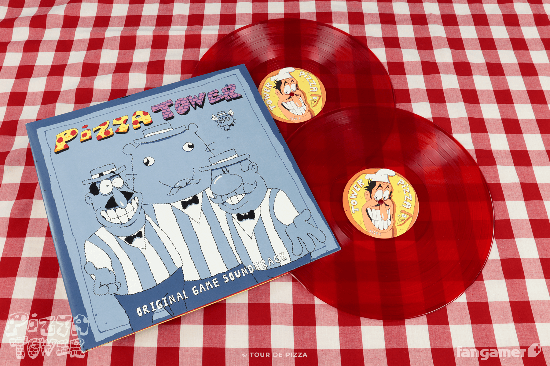 Pizza Tower - Pizza Tower Vinyl Soundtrack - Fangamer Europe
