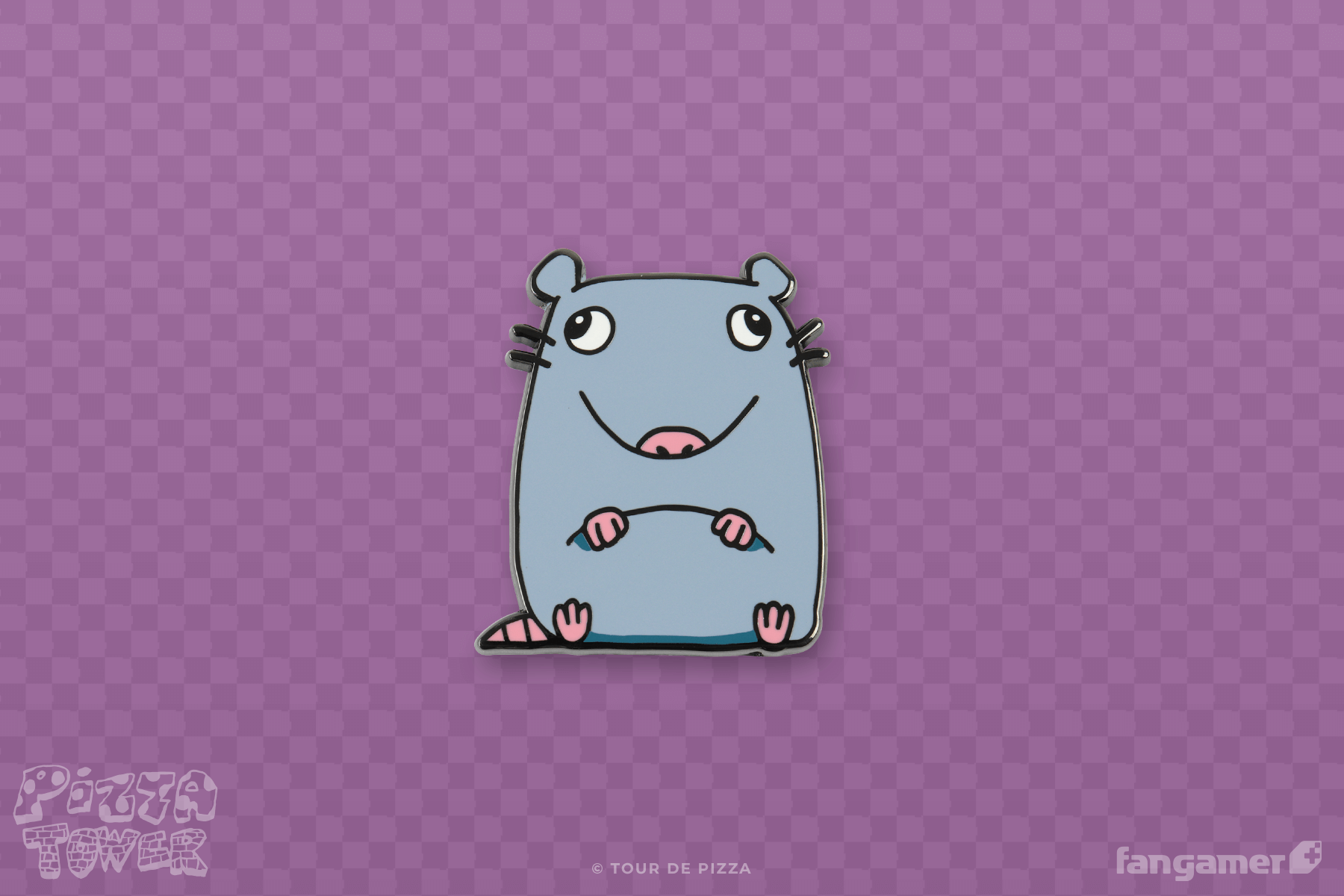 Pizza Tower - Brick the Rat Pin - Fangamer Europe
