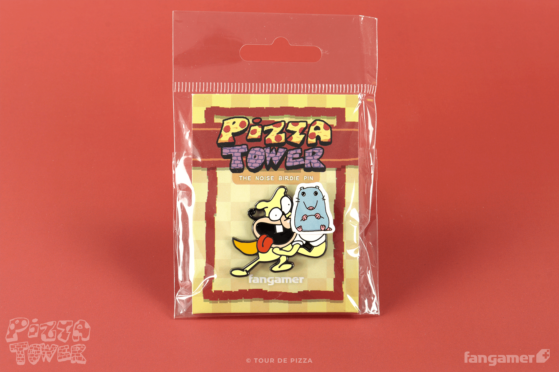 Pizza Tower - The Noise Birdie Pin - Fangamer Europe
