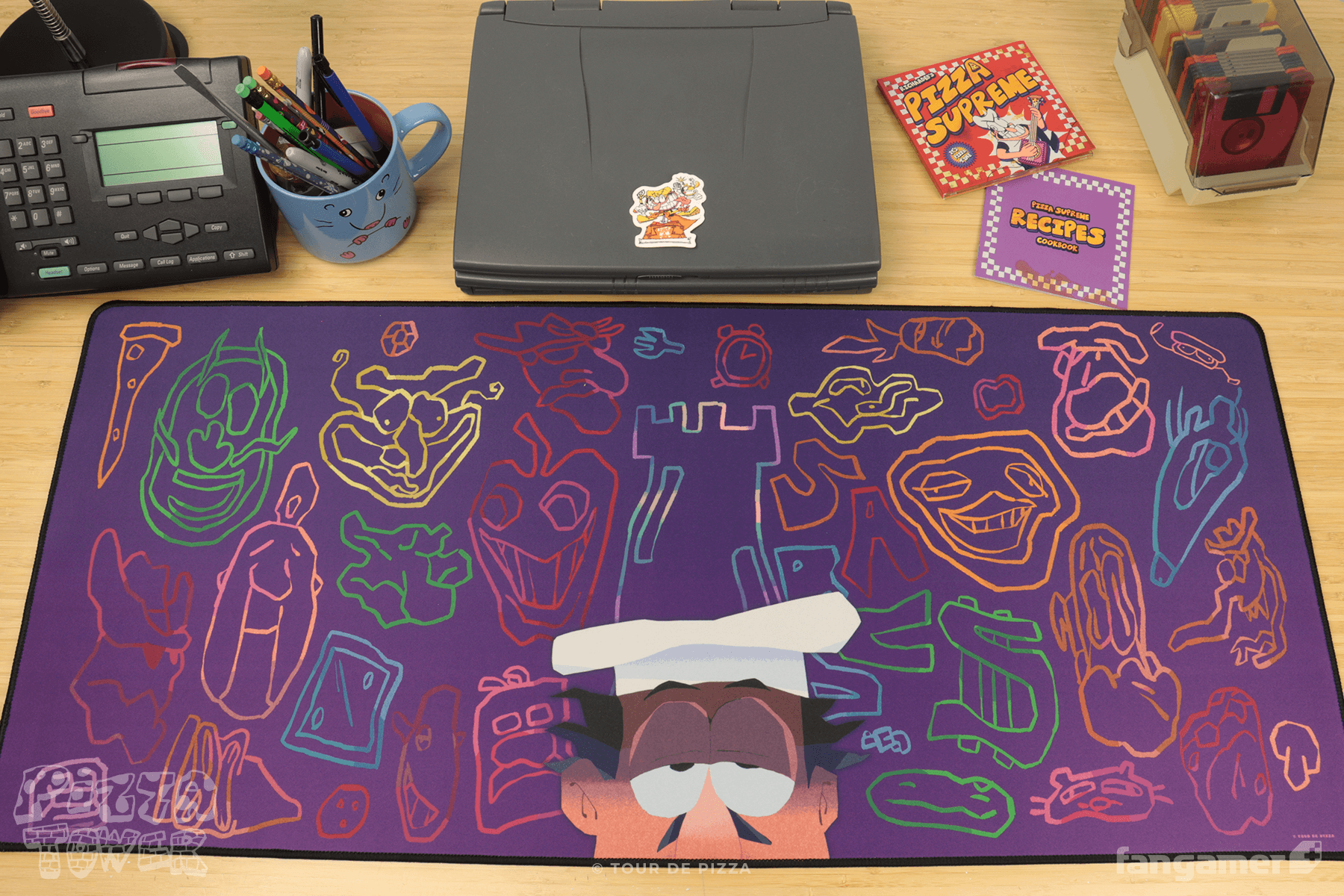 Pizza Tower - Very Cheflike Desk Mat - Fangamer Europe