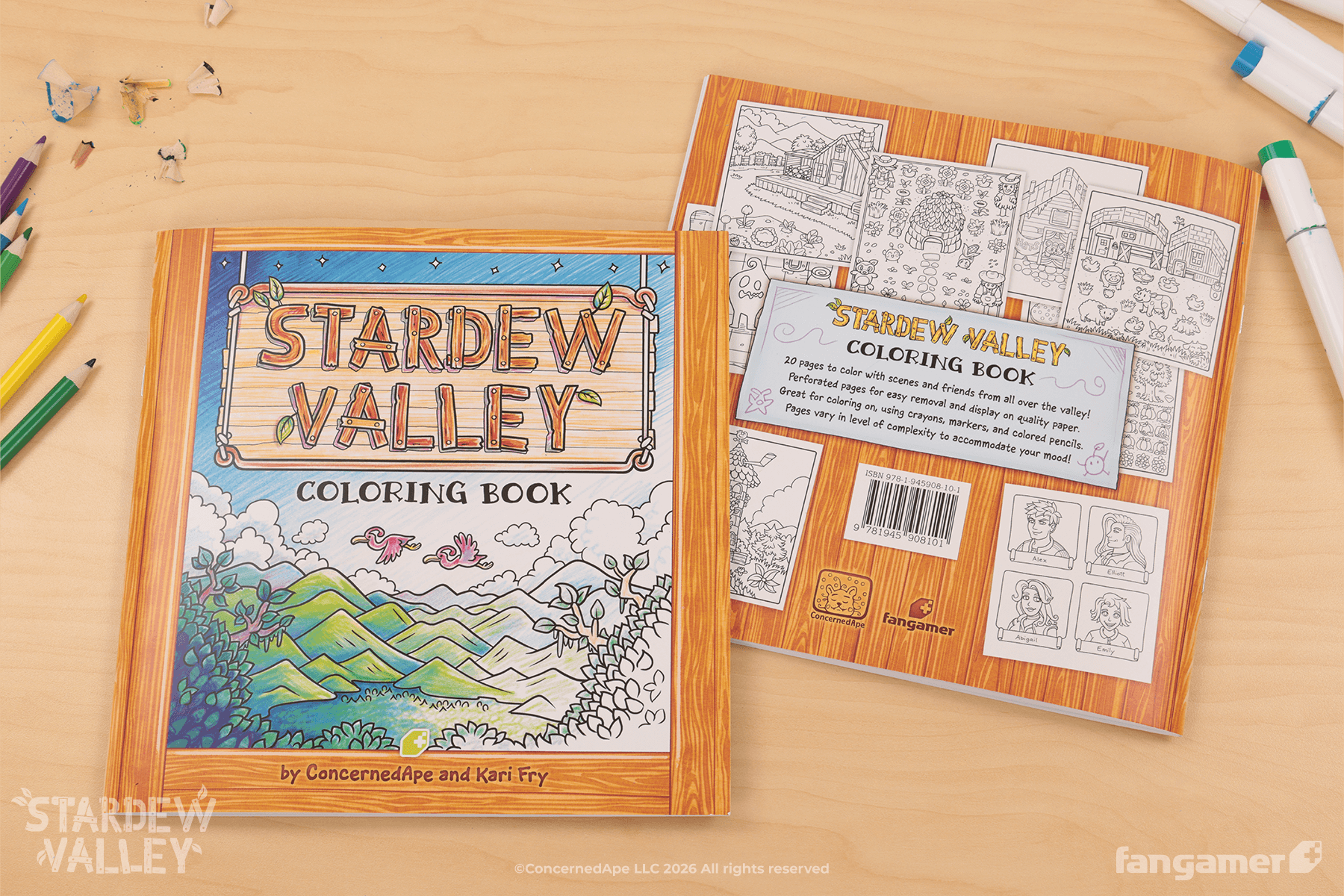 Stardew Valley - Stardew Valley Coloring Book - Fangamer Europe
