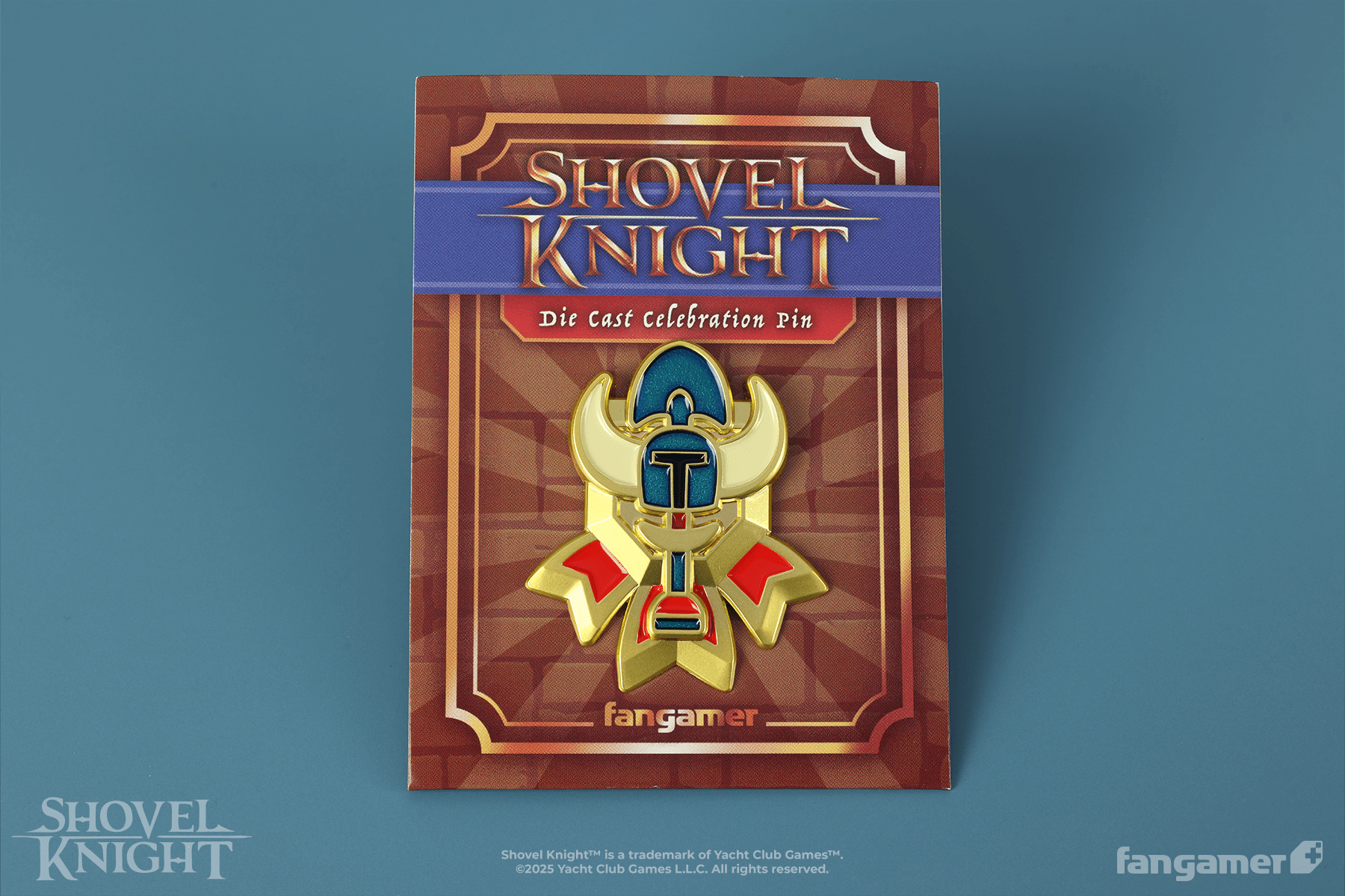 Shovel Knight - Shovel Knight Die Cast Celebration Pin - Fangamer Europe