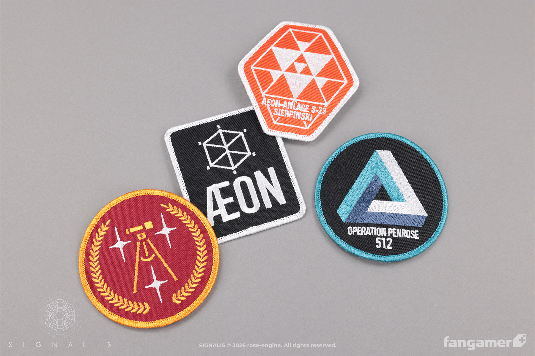 SIGNALIS - SIGNALIS Patch Set - Fangamer Europe