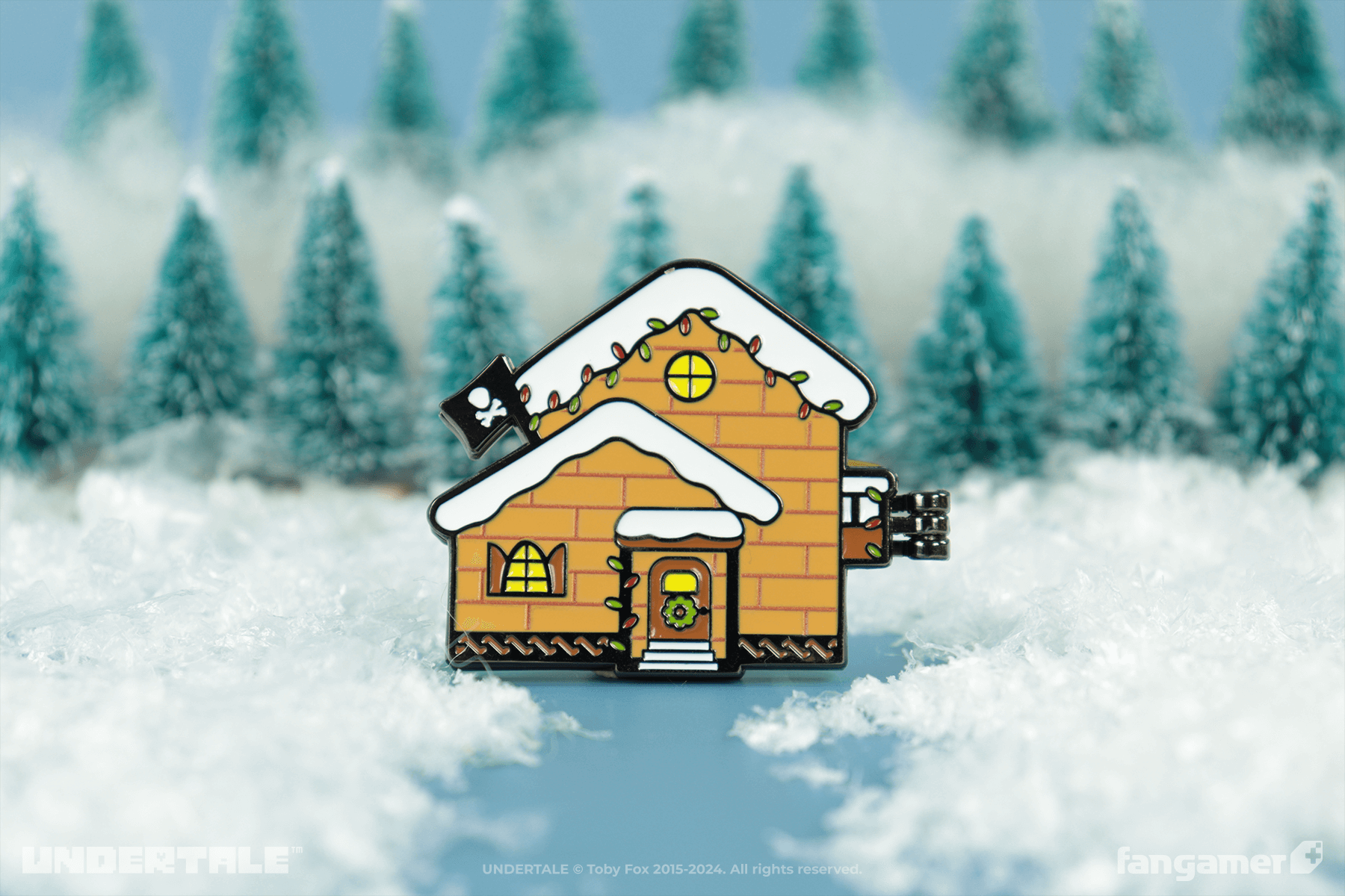 UNDERTALE - Papyrus & Sans's House Hinged Pin - Fangamer Europe