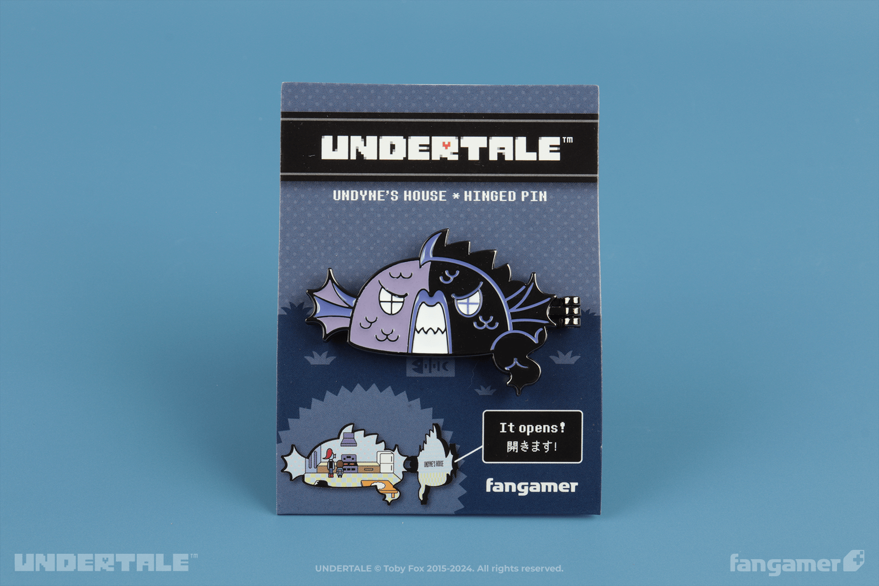 UNDERTALE - Undyne's House Hinged Pin - Fangamer Europe