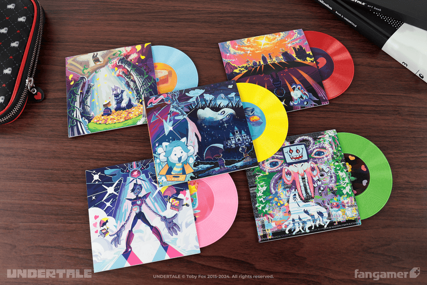 UNDERTALE - UNDERTALE Vinyl Record Coaster Set - Fangamer Europe